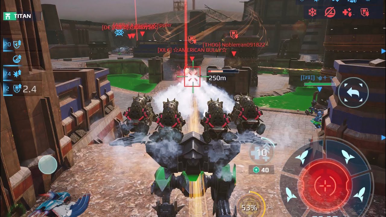 Sooo @PREDATORWR ‘s Glacier Behemoth build is the new scariest robot ...