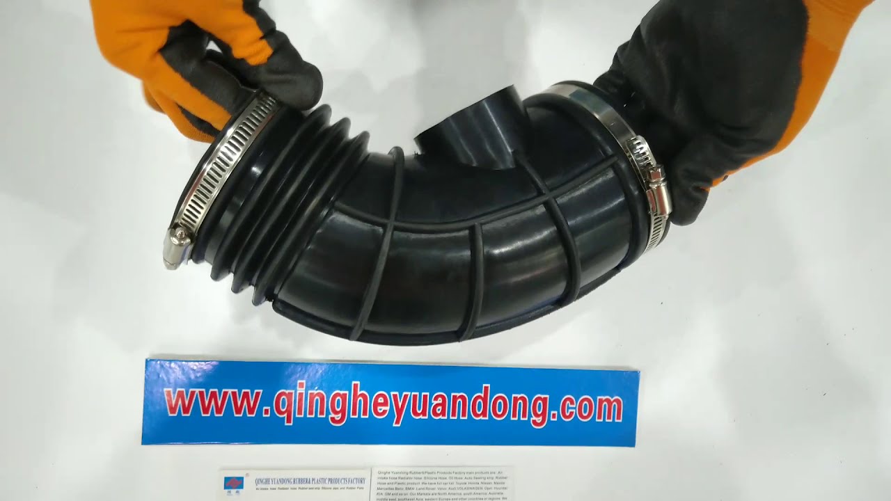 13547505838 Air Intake Hose Fits: E39 BMW 530i 2001-2003 L6 3.0L - YouTube