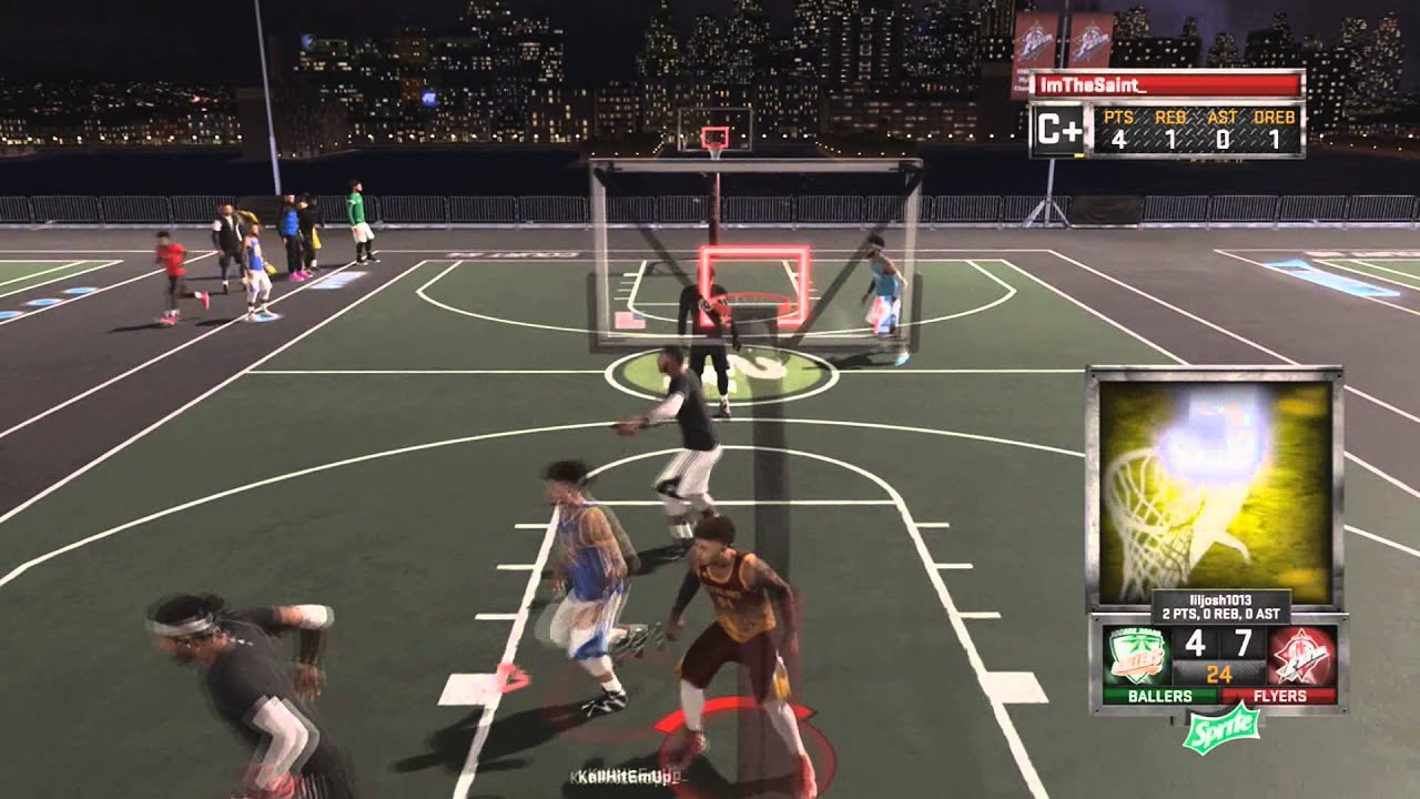 NBA 2k15 MyPark : Sunset looking for payback vs me and Kellhitemup ...
