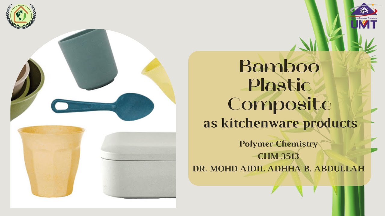 Bamboo Plastic Composite as Kitchenware Products - YouTube
