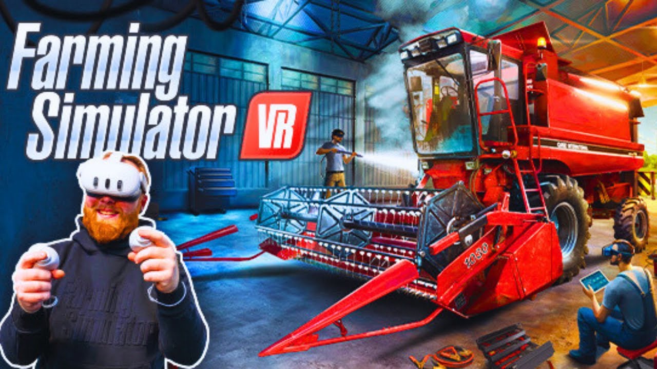 Novo Farming Simulator VR Trailer - YouTube
