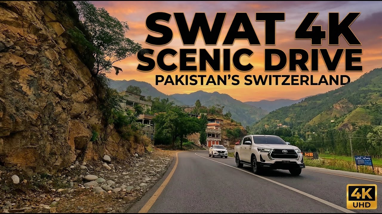 Swat Valley 4K Relaxing Drive | Peaceful Pakistan Landscapes - YouTube