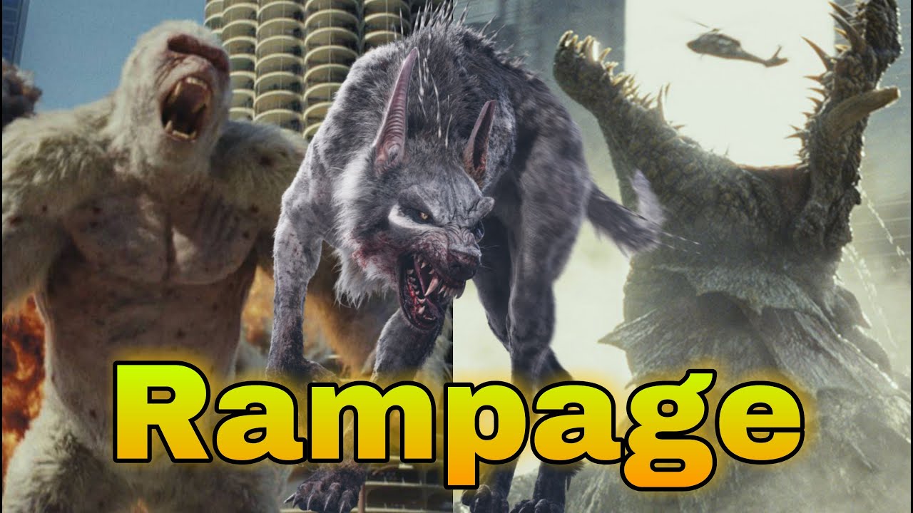 RAMPAGE Monkey, Wolf and Crocodile (Music skillet monster)!!! - YouTube