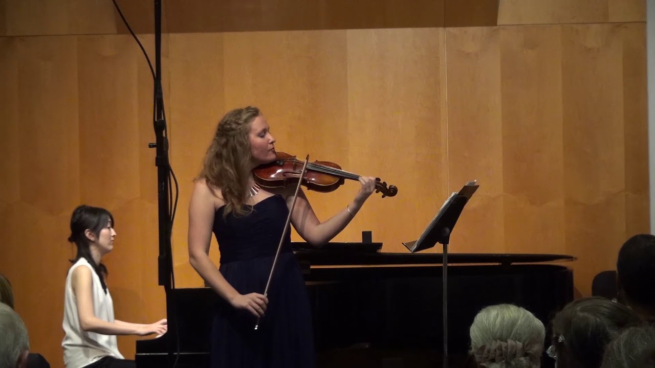 Ruby Pine, violin: Sonata in E minor for piano and violin, K. 304 by ...