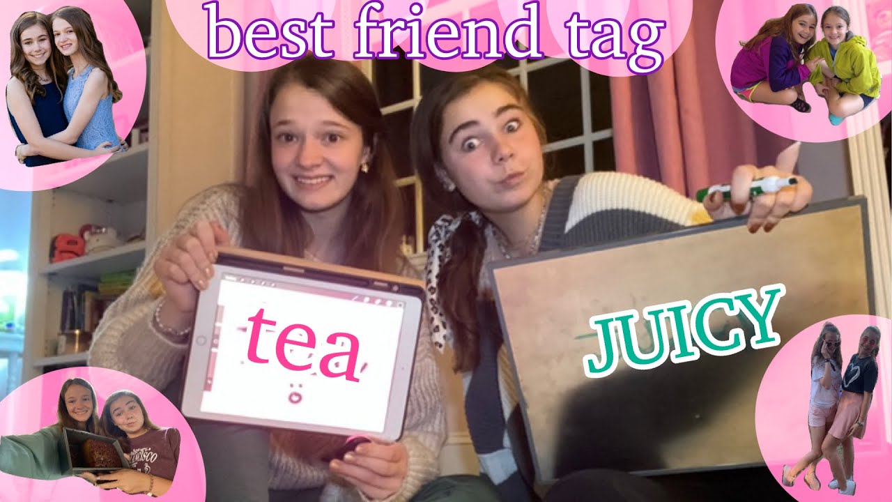 best friend tag... how well do we know each other after 11 years - YouTube