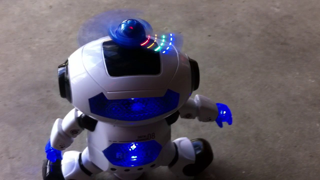 360° Rotation Dancing ROBOT - YouTube