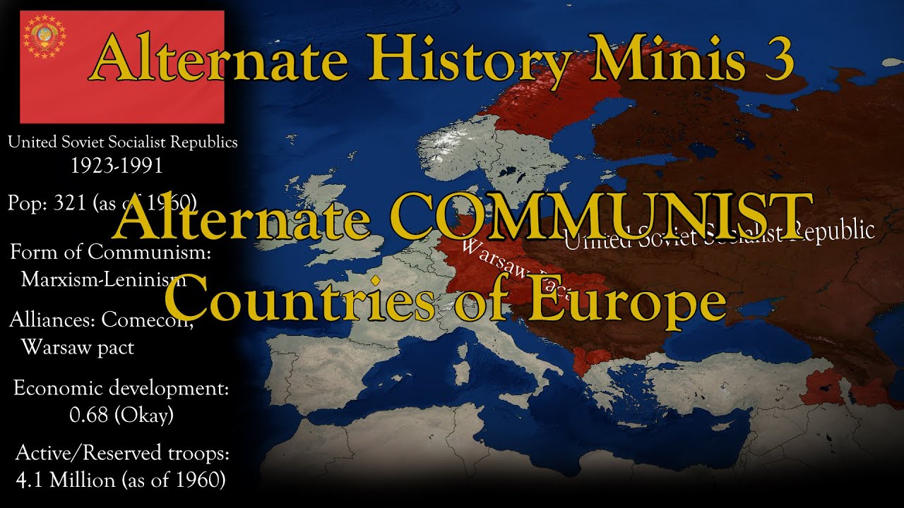 Alternate Communist Countries of Europe- Alternate history Minis #3 ...