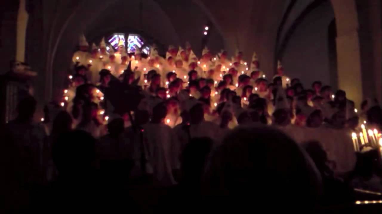 Luciadag 2010 i Växjö, Sverige - YouTube