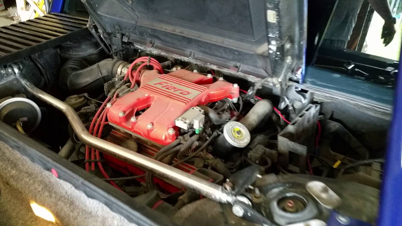 Fiero 2.8 Getrag 282 5sp run and drive - YouTube