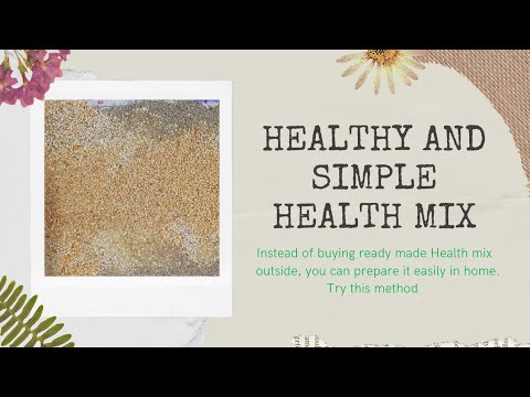 #Healthmix How to prepare Health mix in home || Simple method # ...