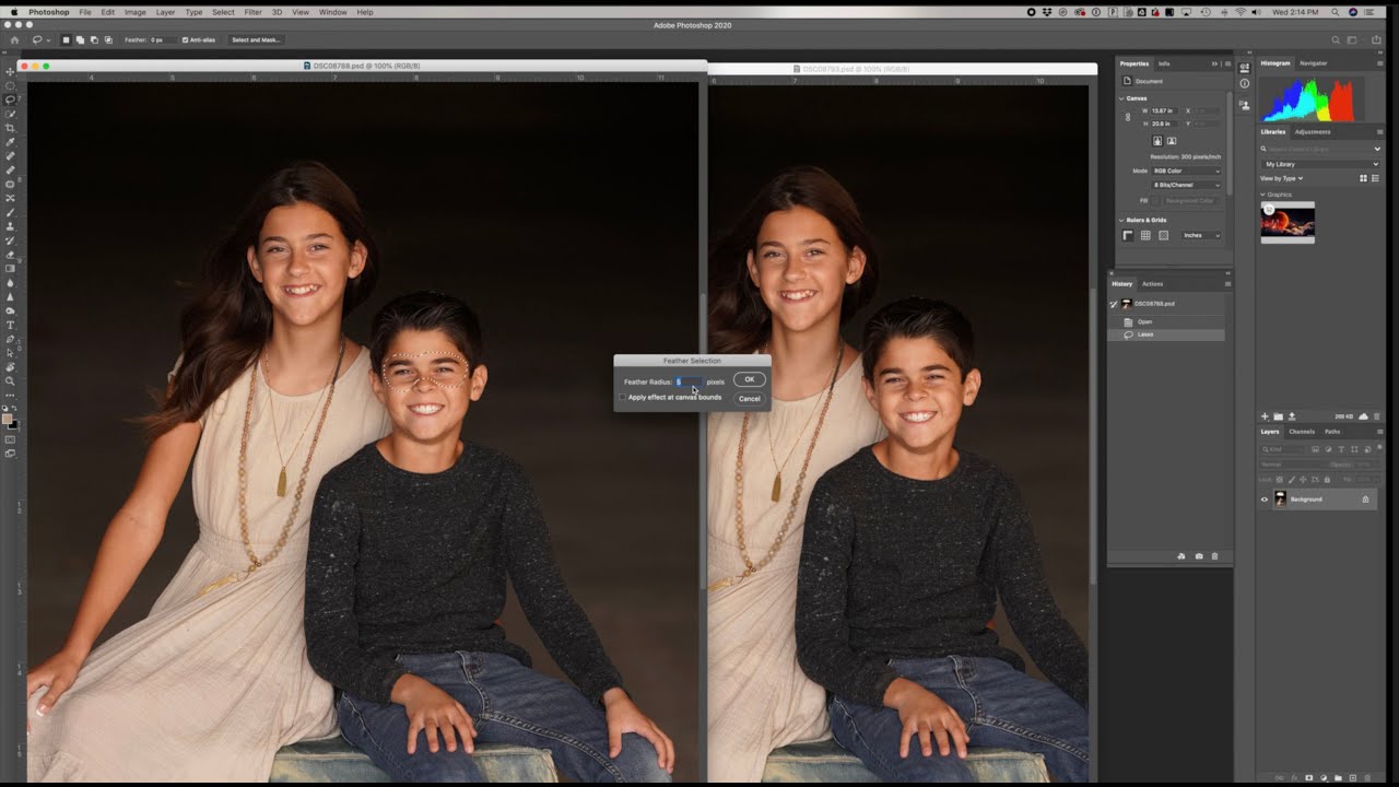 Quick & Easy Eye Swap Using Photoshop - YouTube