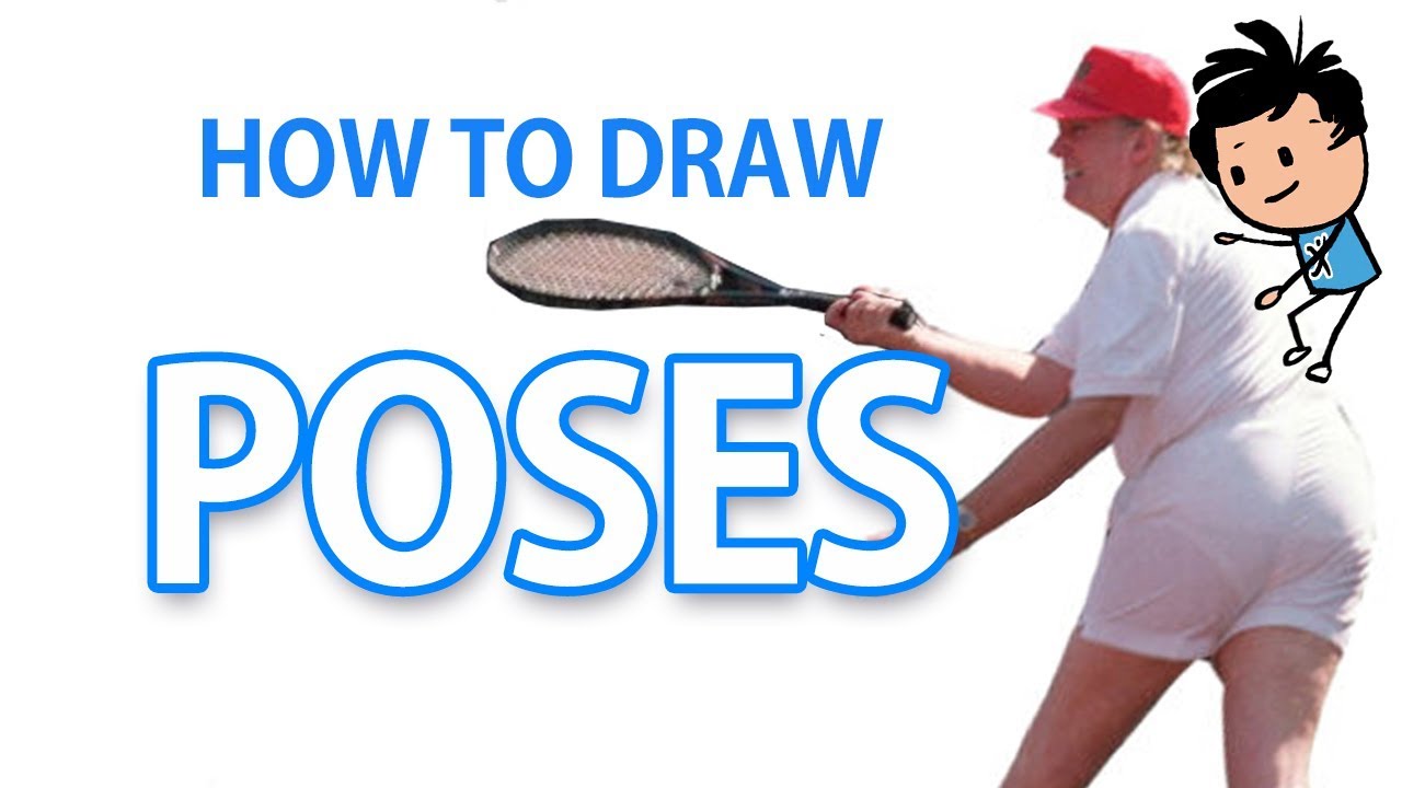 😡If you HATE drawing poses, watch this 😡 (cool tricks) - YouTube
