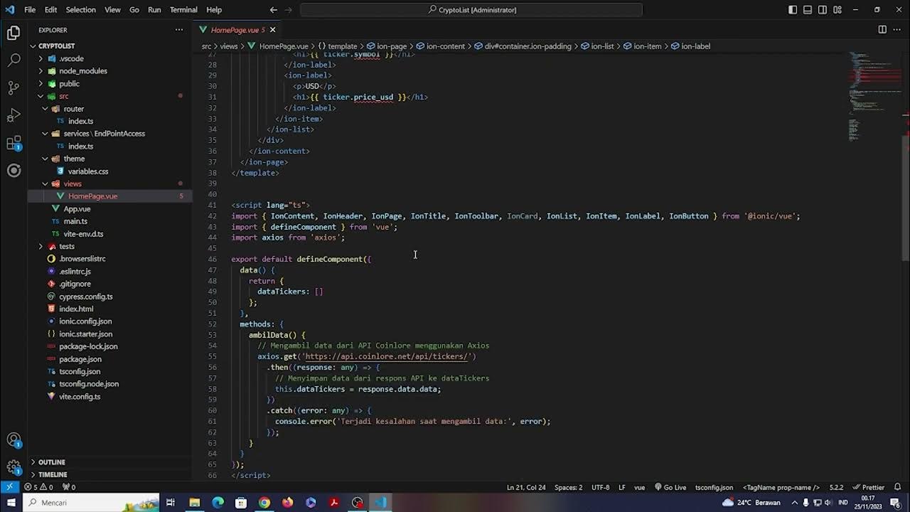 TUGAS 3 Pemrograman Berbasis Perangkat Bergerak - YouTube
