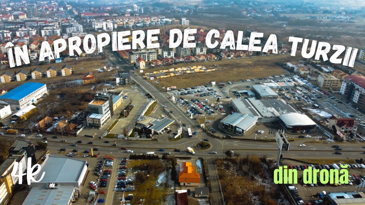 În apropiere de Calea Turzii din dronă 4k #clujulmeu - YouTube