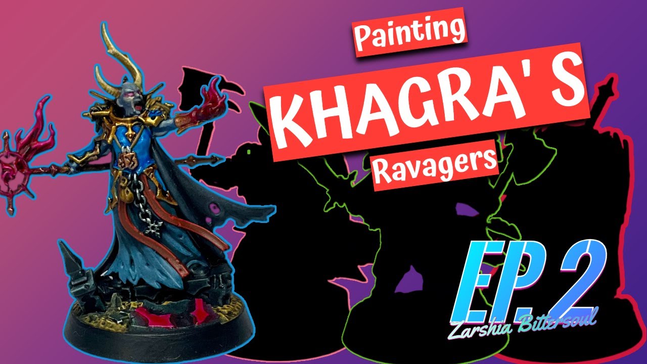 How to Paint Chaos Sorcerer's of Tzeentch | Warhammer Underworlds ...