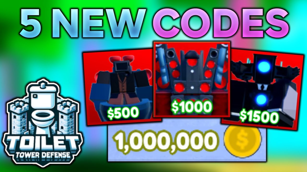 *NEW* WORKING ALL CODES FOR Toilet Tower Defense IN MAY! ROBLOX Toilet ...