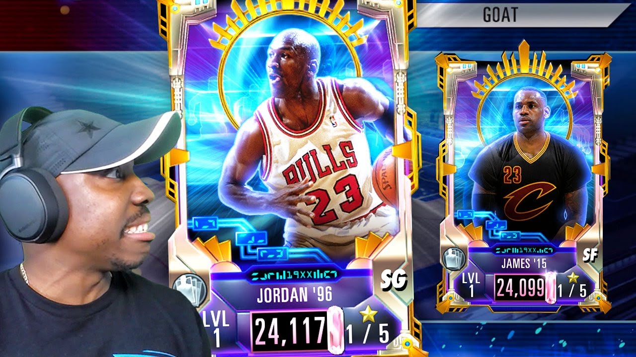 PINK DIAMOND JORDAN In GOAT PACK OPENING! NBA 2K Mobile Season 4 - YouTube
