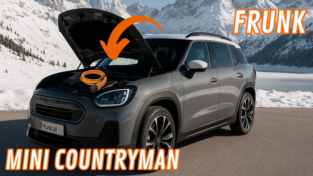 MINI Countryman Frunk, Front Trunk, Kofferraum, Produktvorstellung # ...