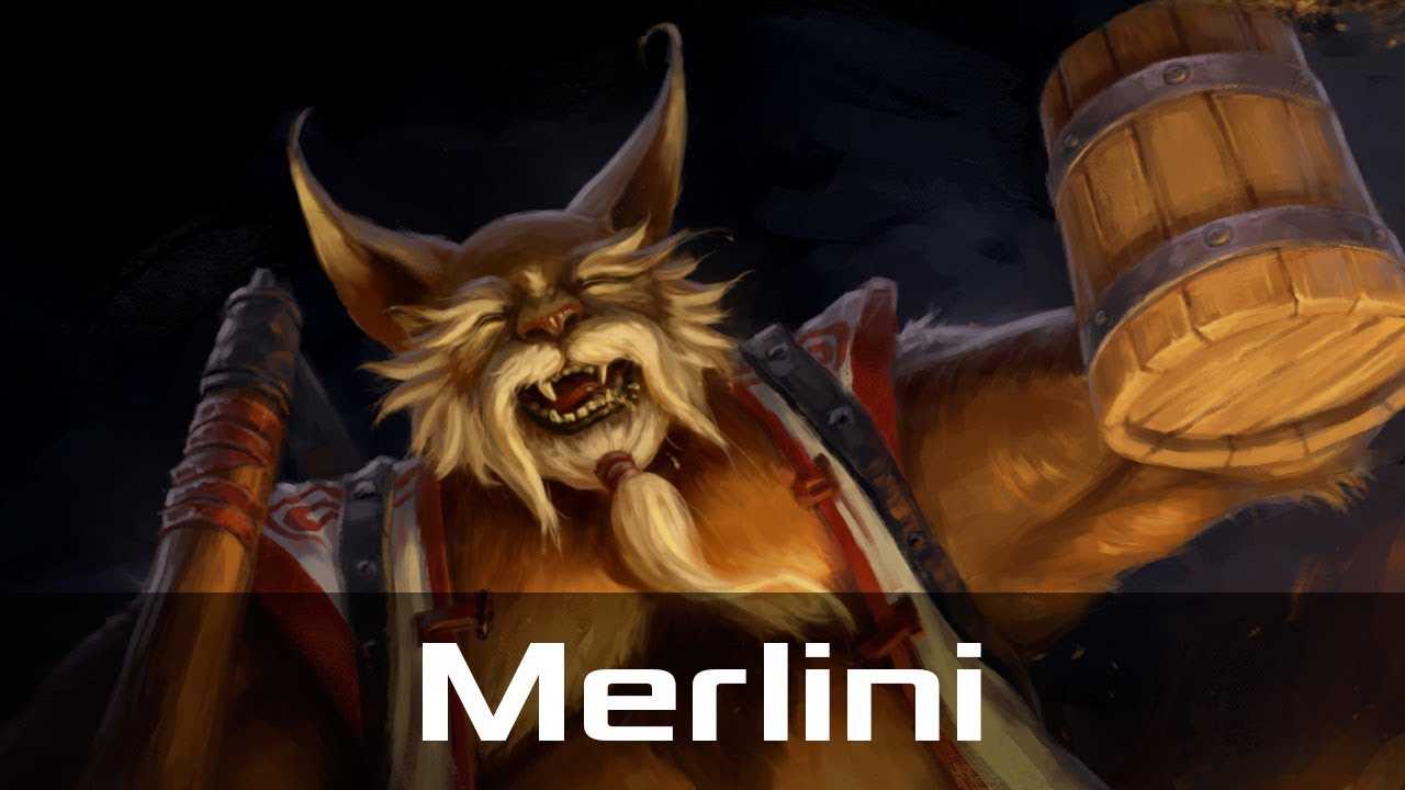 Merlini — Brewmaster, Mid Lane (Aug 31, 2017) | Dota 2 patch 7.06 ...