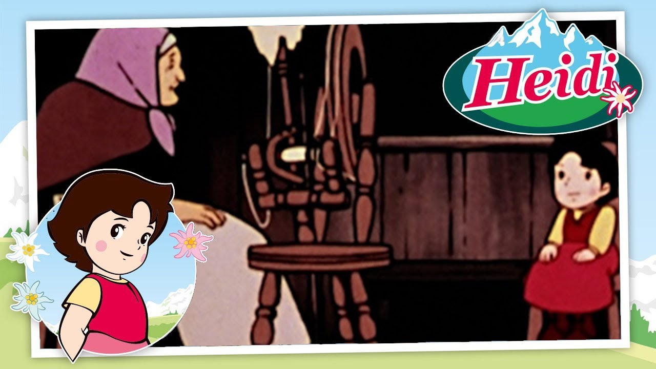 🗻Heidi hikayeler anlatıyor - Heidi - Komik sahneler 🏔🌹🌲🗻 - YouTube