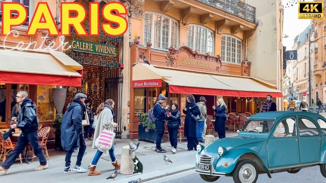Paris, France 🇫🇷 - 4K PARIS Walk 🚕 28 January 2025 City Center Paris ...