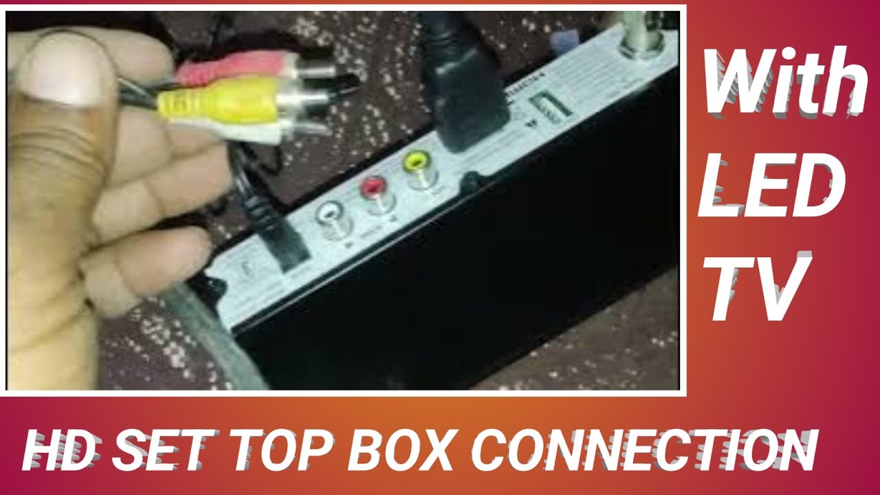 Tata Play HD Set Top Box Connection || HD Set Top Box Connection - YouTube