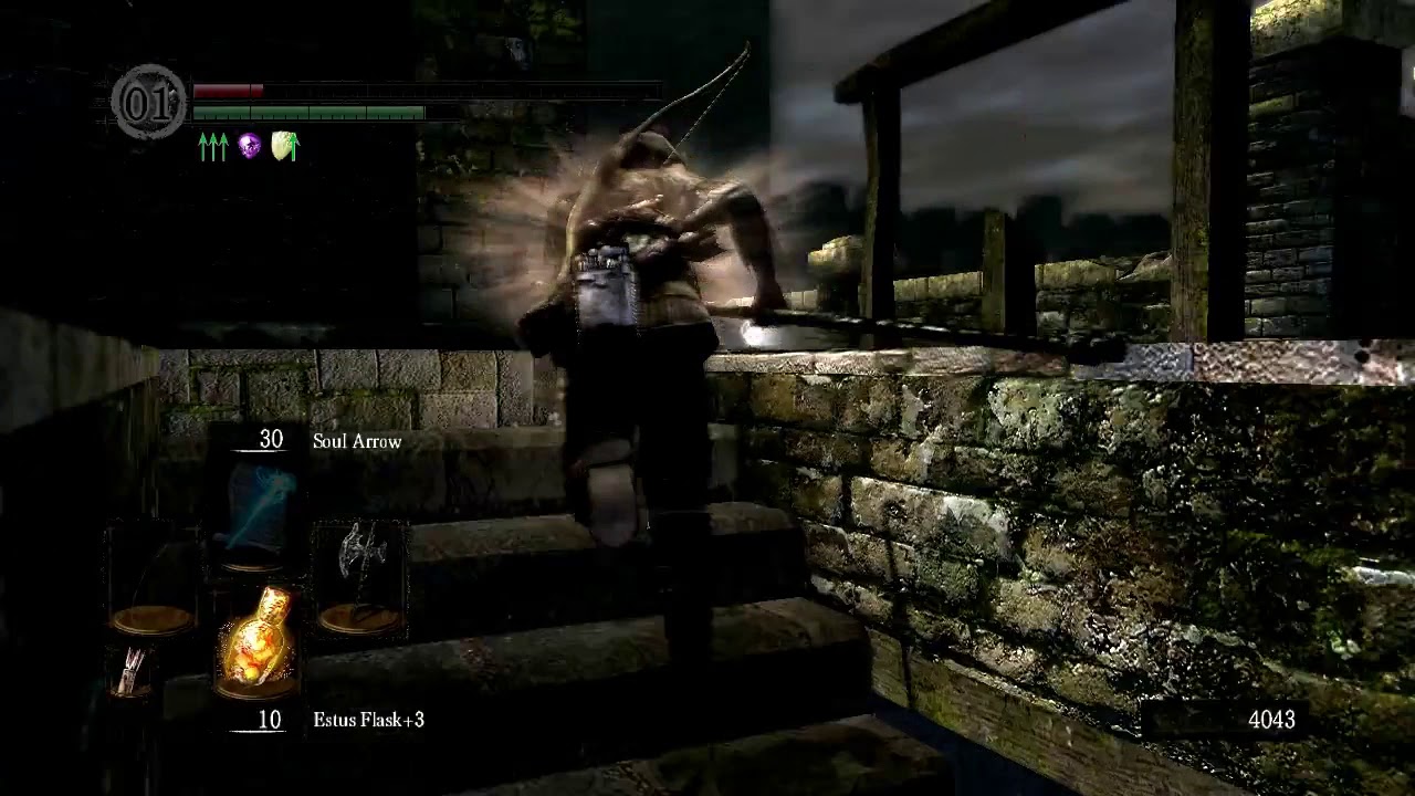 Dark Souls: Hellkite Dragon kill (Red Phantom Version) Melee Only - YouTube