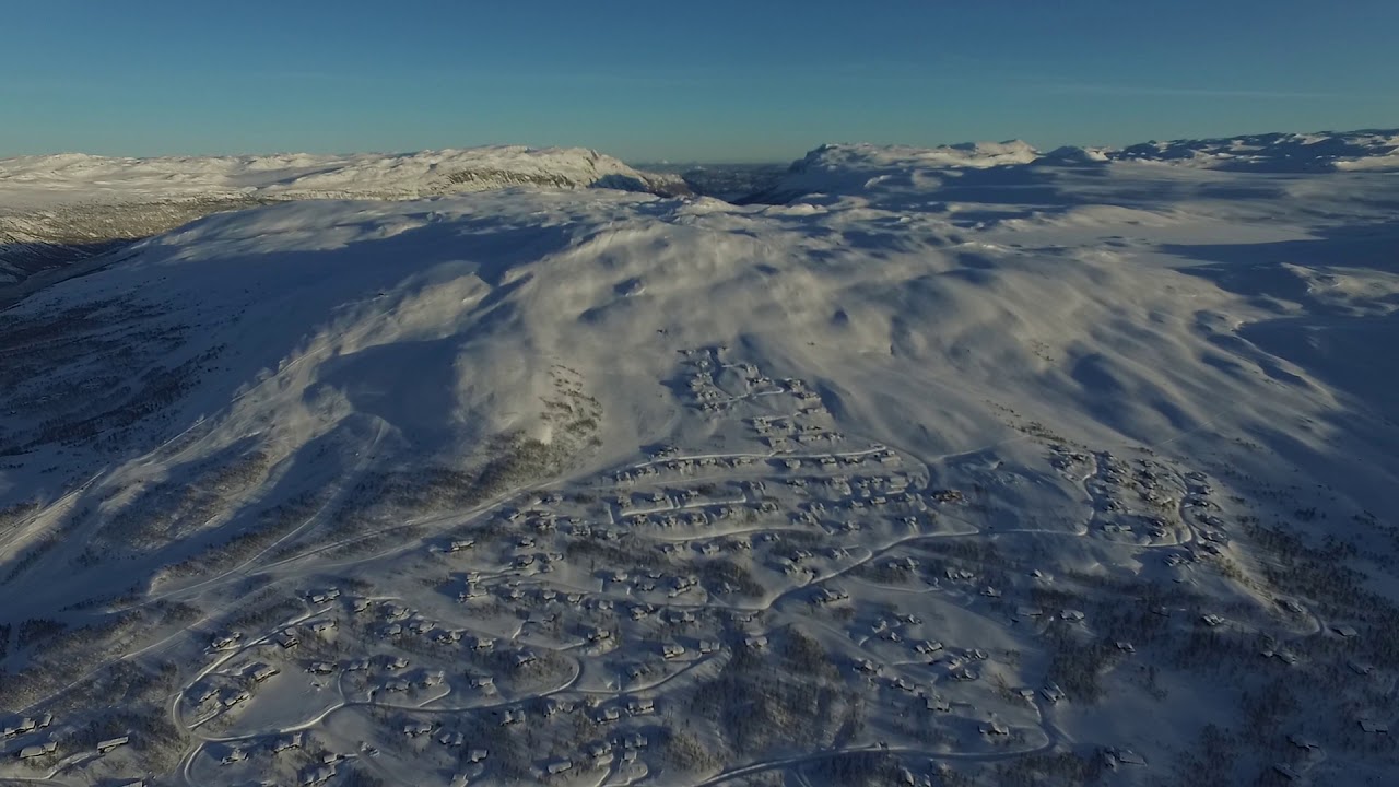 Filefjell Eventyrhyttene Skihytta Phantom 3 Advanced drone HD - YouTube