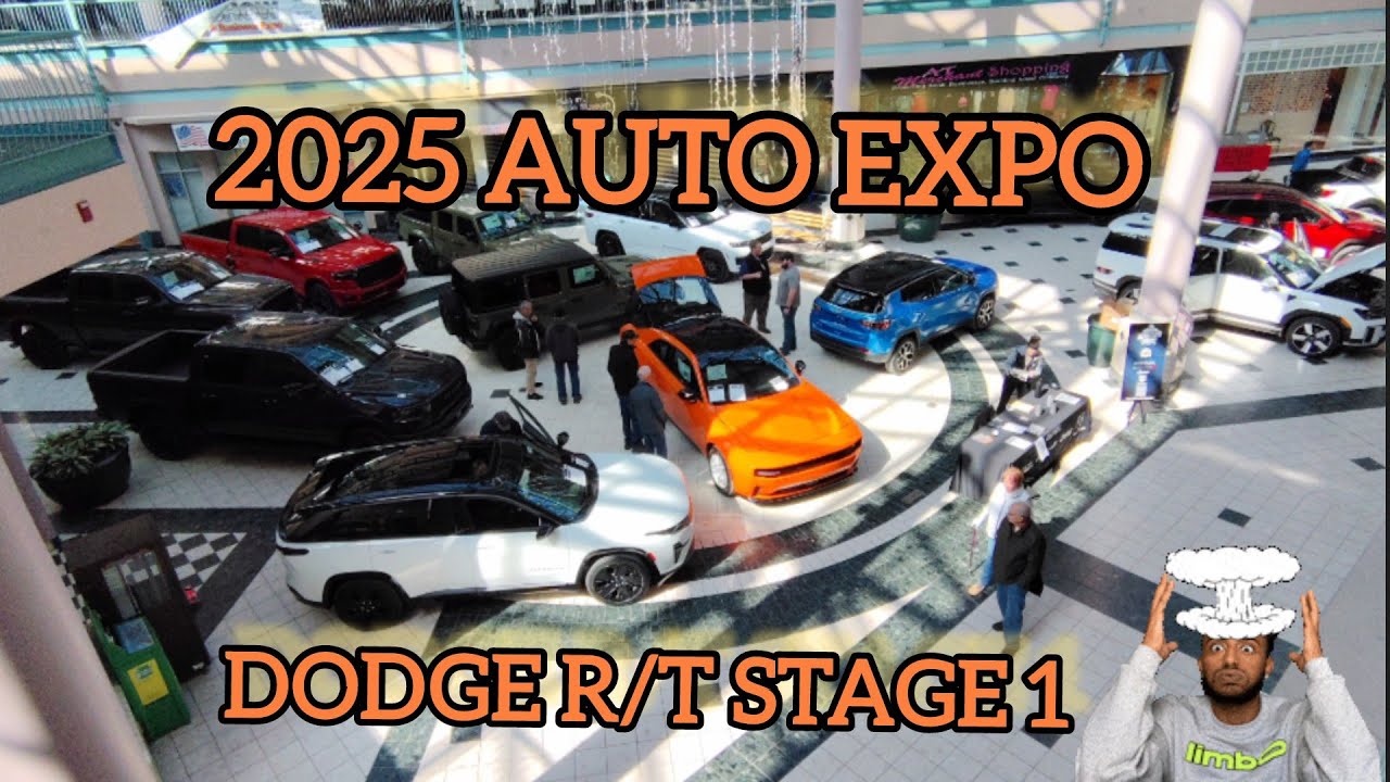 2025 Dodge r/t stage 1 at 2nd Annual Auto expo - YouTube