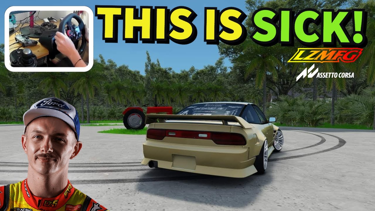 Drifting On The LZ Compound! (Assetto Corsa) - YouTube