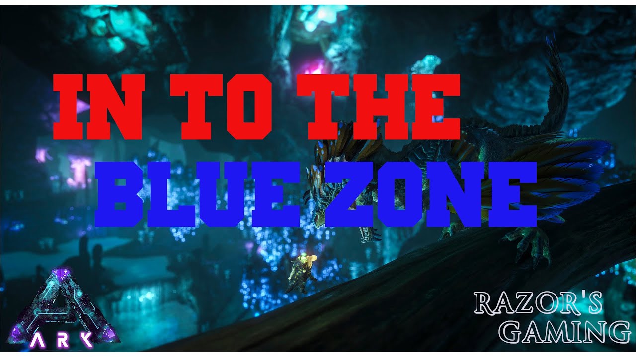 ARK Survival Ascended - ABERRATION - IN TO THE BLUE ZONE! - YouTube