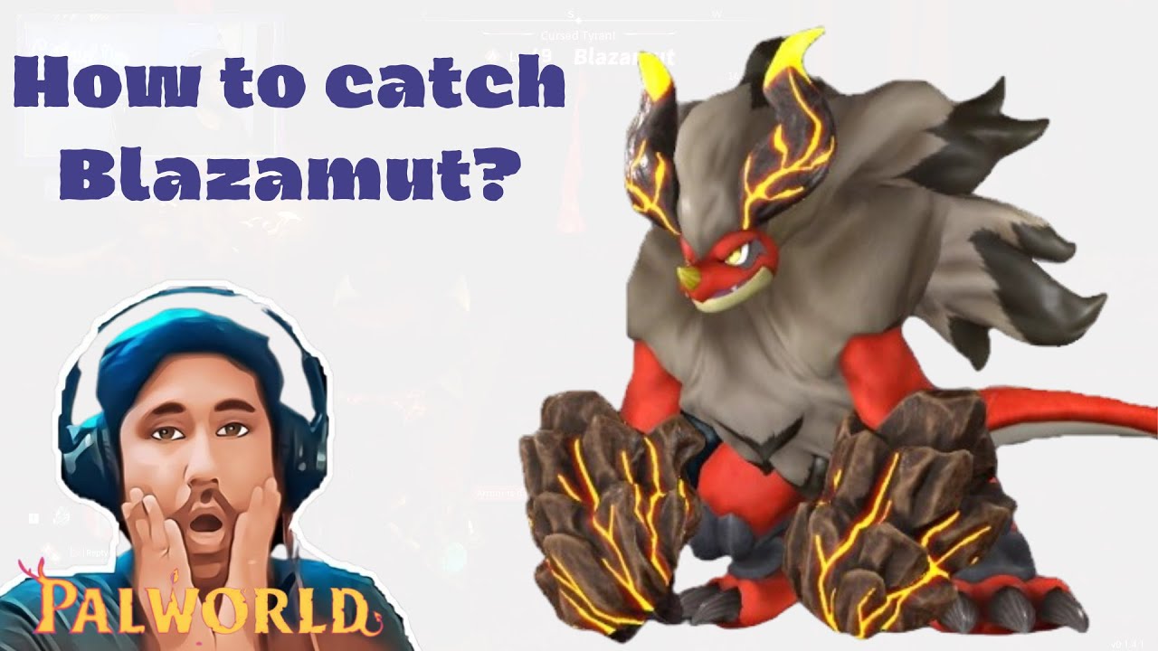 We used Glitch to catch Blazamut | How to catch Blazamut #palworld # ...
