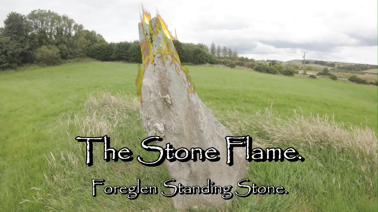 The Stone Flame. Foreglen Standing Stone. 4K 🎧 - YouTube