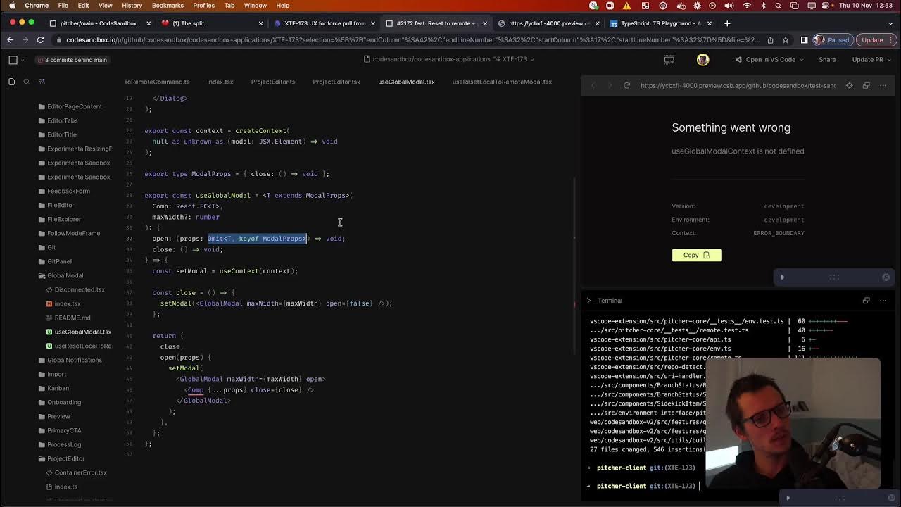 Engineer At Work @ CodeSandbox - YouTube