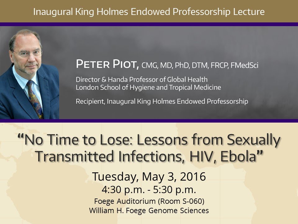 Peter Piot: No Time to Lose: Lessons from Sexually Transmitted ...