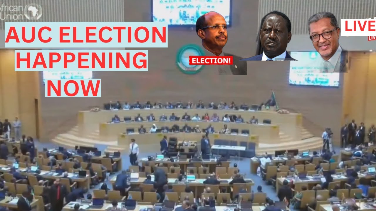 NEWS NOW🚨 AUC Election LIVE in Addis Ababa! 🔥 Tension Rises as ...