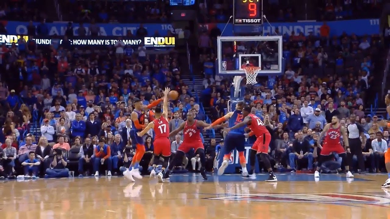 Jeremy Lin Highlights - Raptors at Thunder 3/20/19 - YouTube