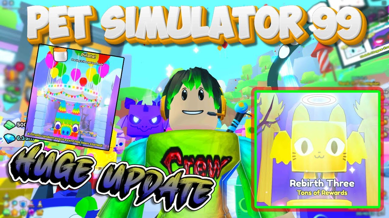 Huge Update Almost Here | Pet Simulator 99 - YouTube