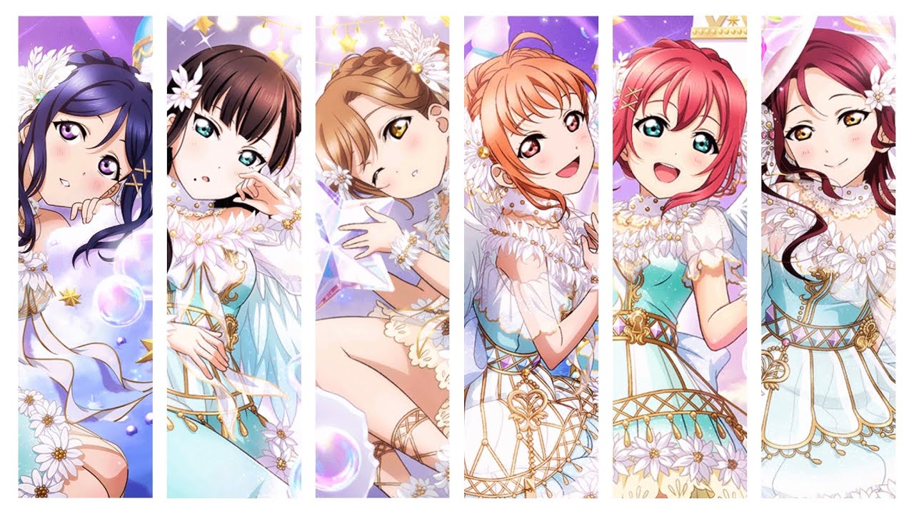 Kiseki Hikaru - Hanamaru & Chika & Dia & Ruby & Kanan & Riko Mix (Color ...