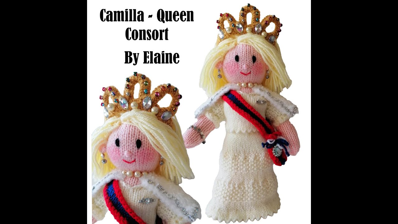 Camilla Queen Consort Knitting Pattern - YouTube
