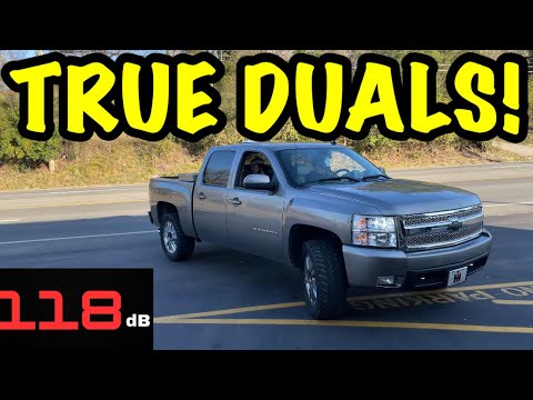 We Straight Piped a 2008 Chevy Silverado 5.3L V8! - YouTube