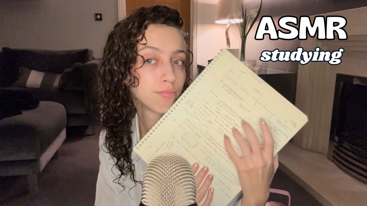 ASMR Revision | Marketing Degree 📖💤 - YouTube