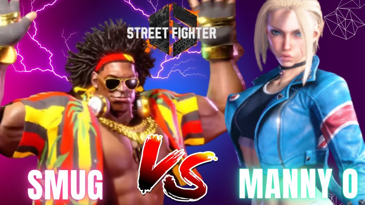 SF6 - Master Level Fights - Smug (DeeJay) vs Manny o (Cammy) - YouTube