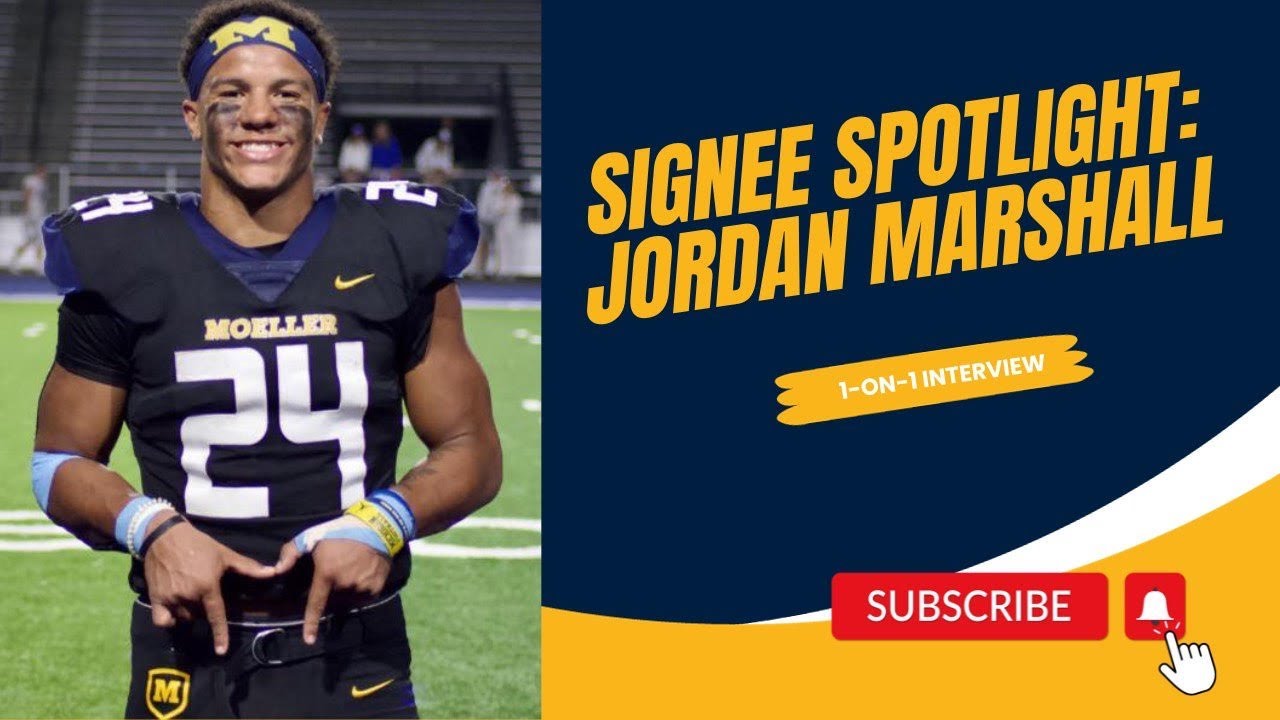 Top 100 RB Jordan Marshall on building legacy at Michigan!! | #GoBlue ...
