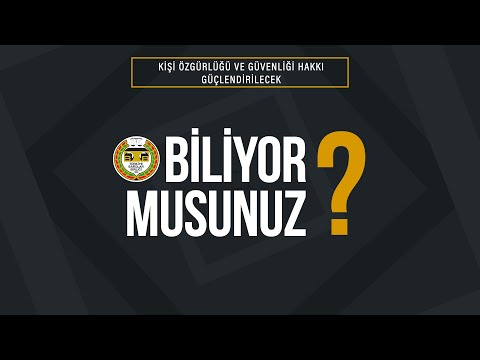 Kişi Özgürlüğü ve Güvenliği Hakkı Güçlendirilecek #TBBAvukatınYanında