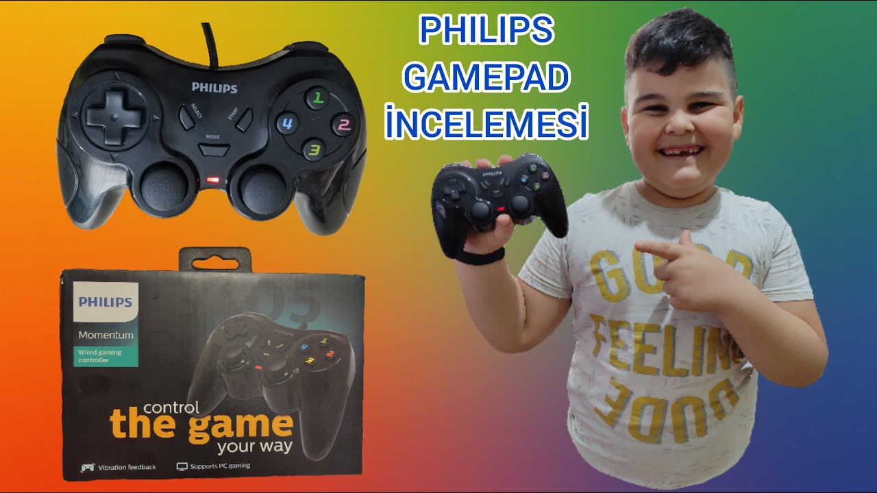 PHİLİPS GAMEPAD - YouTube