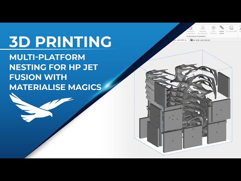 Multi-Platform Nesting for your HP 3D printer with Materialise Magics ...