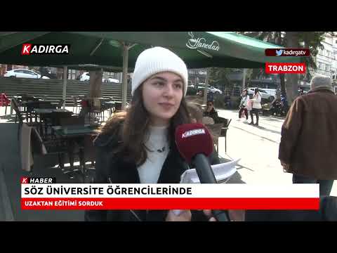 Uzaktan Eğitimi Sorduk | Söz Üniversite Öğrencilerinde