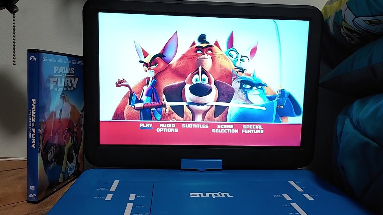 Menu Walkthrough Of Paws Of Fury: The Legend Of Hank DVD From 2022🐕🐈🐶🐱🗡 ...