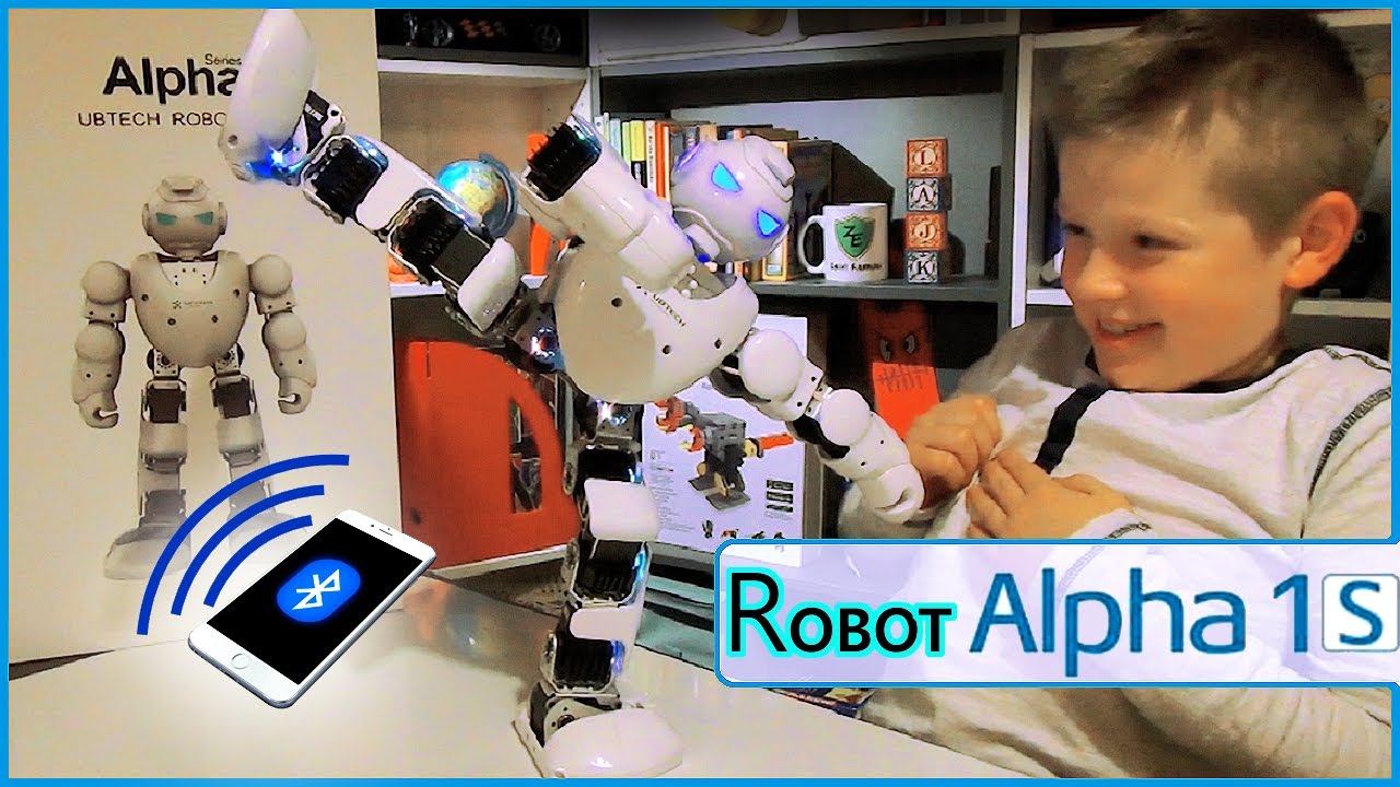 Humanoid Inteligentny ALPHA Robot - YouTube